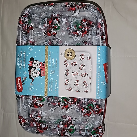 Disney | Kitchen | Disney Mickey And Minnie Mouse Meal Prep Containers ...